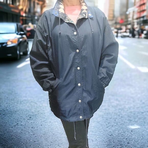 Current Seen | Jackets & Coats | Womens Twosided Jacket Blue Southwest ...